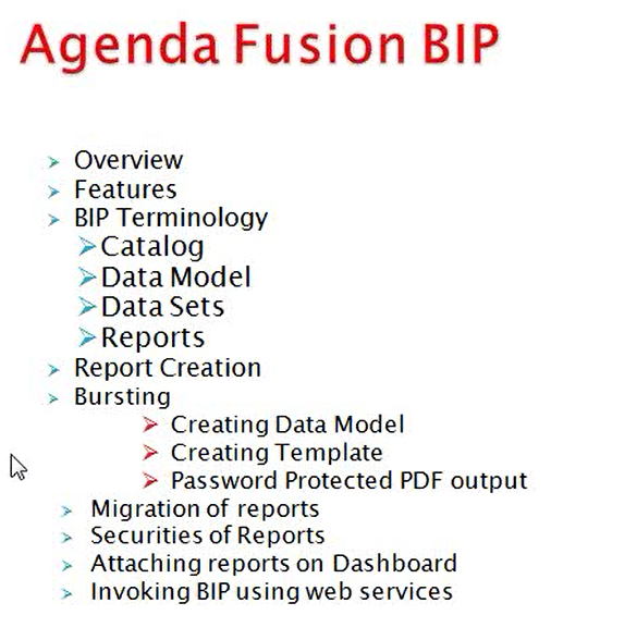 Oracle Fusion – Introduction To BIP | Enterprise Resource Planning and ...